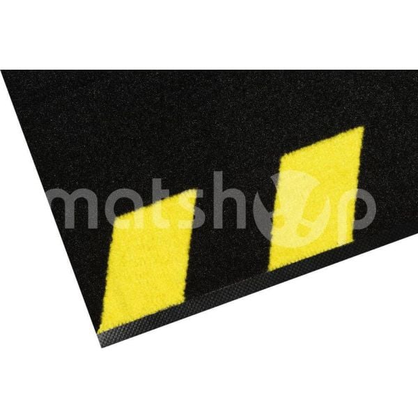 Heavy Duty Cable Cover | 50 x 100cm | Yellow Hazard Border